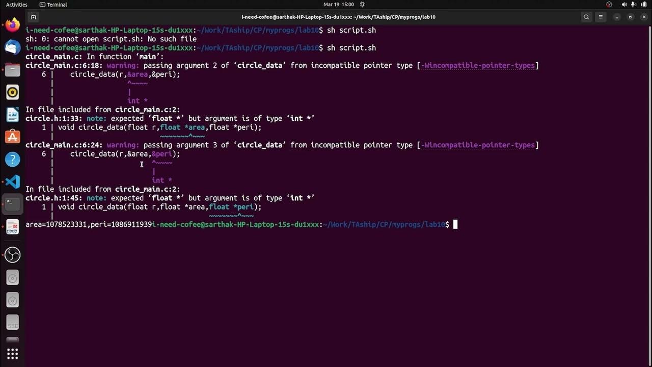 CS F111 | Computer Programming | BITS Pilani | Lab Sheet 10 - Video Recording - YouTube