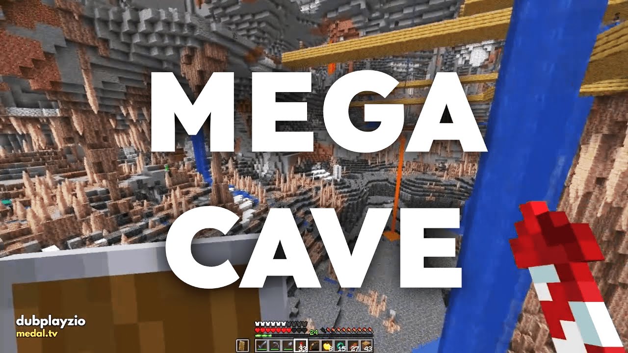 The BIGGEST CAVE in Minecraft I've Ever Seen! - YouTube