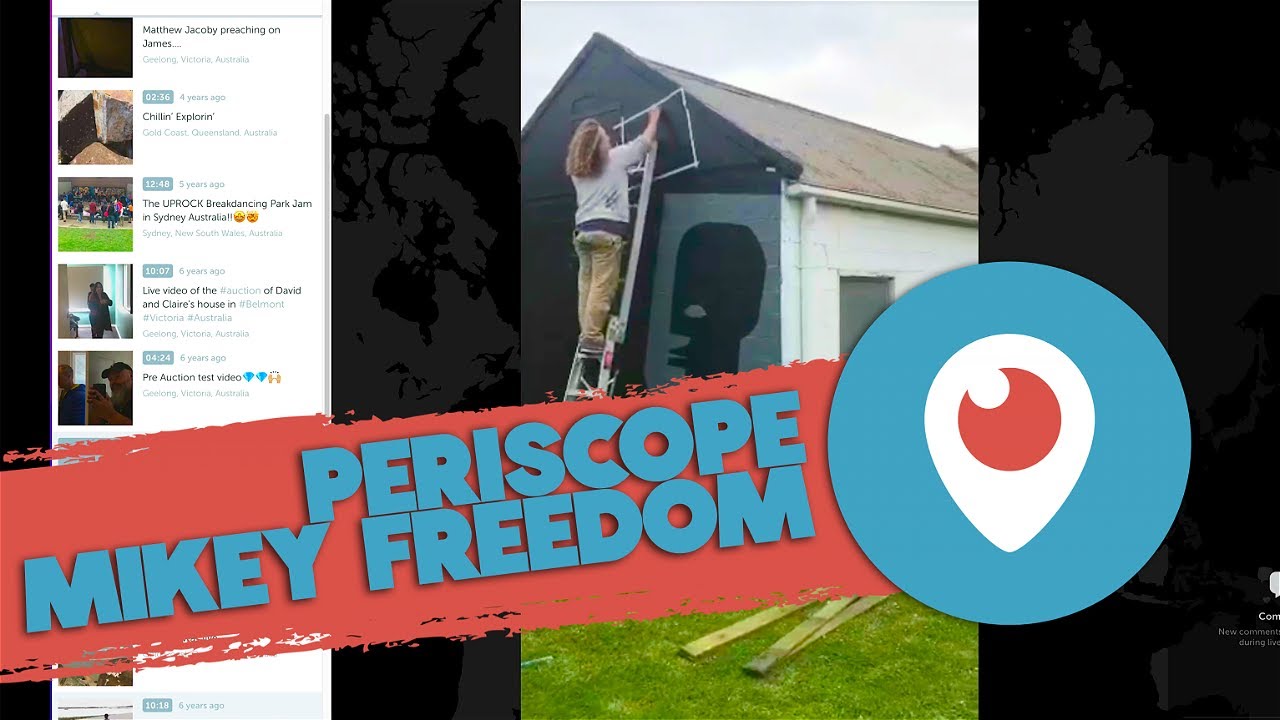periscope - MIKEY FREEDOM PAINTS STUDIO - YouTube