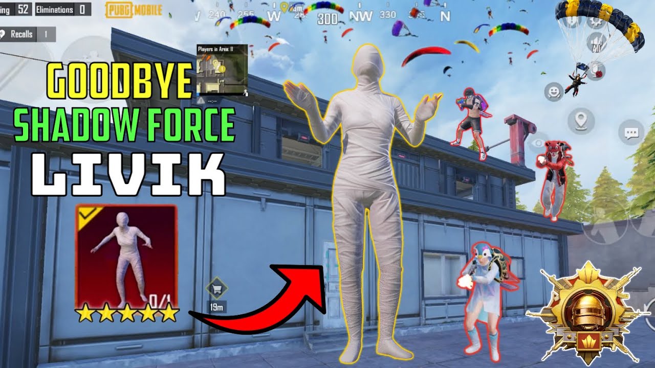 GOODBYE SHADOW FORCE ️ | LIVIK GAMEPLAY 🔥 | IN MUMMY SET 😍 | SAMSUNG A7 ...