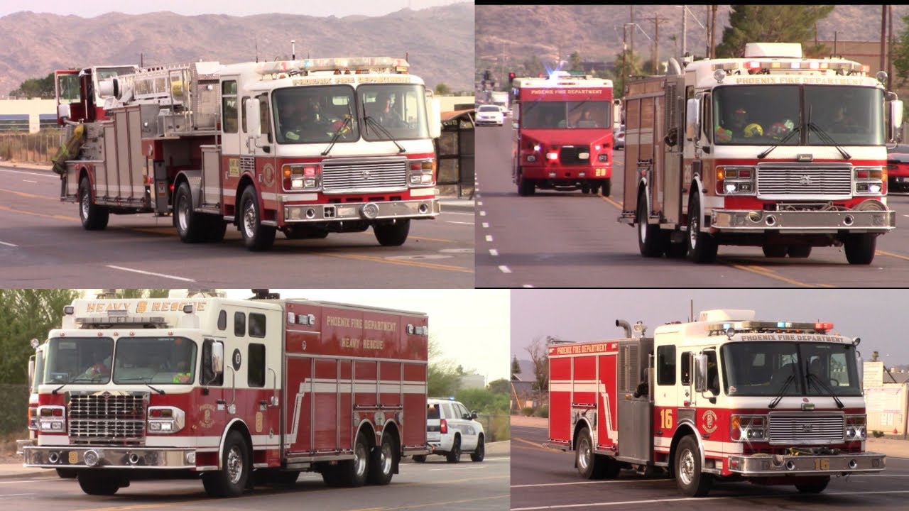 Phoenix Fire Dept. Water Rescue response - YouTube