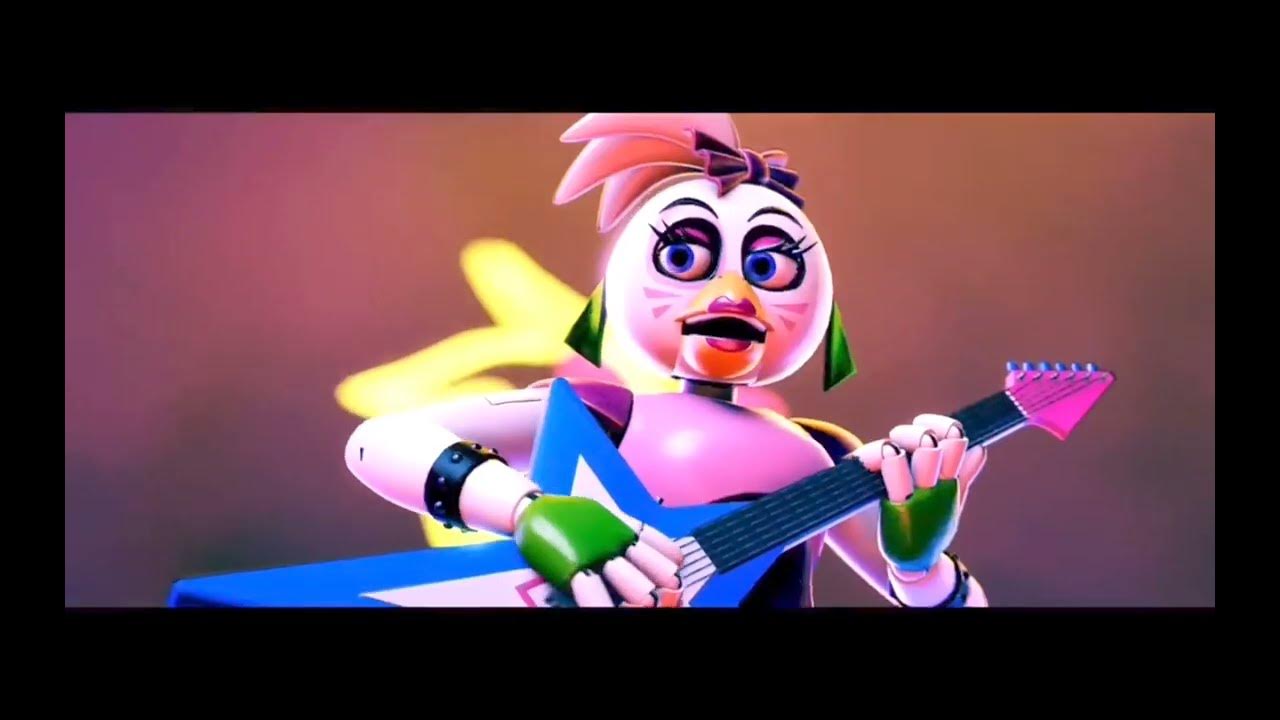 FNAF Security Breach Song: "Rock With Me" (Glamrock Chica Song) [INSTRUMENTAL] - YouTube