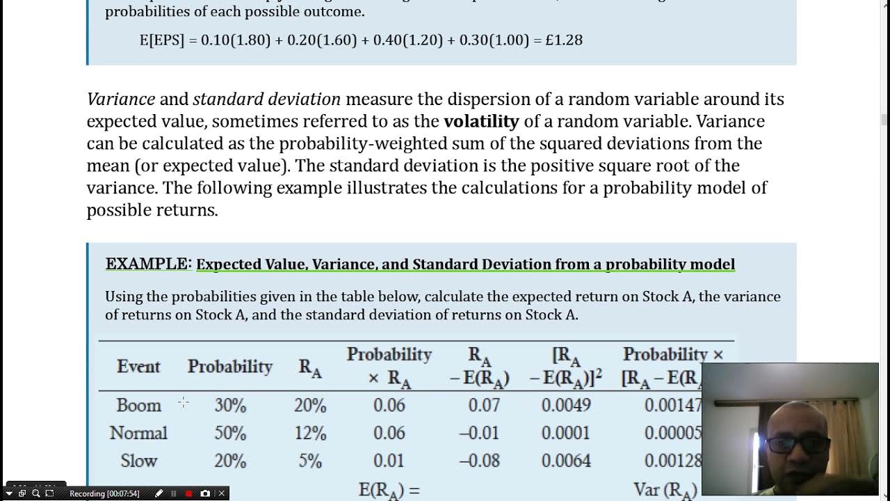 MODULE 3.2: CONDITIONAL EXPECTATIONSAND EXPECTED VALUE - YouTube