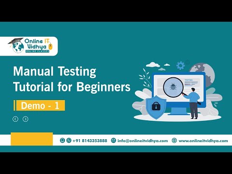 Manual Testing introduction | FREE Manual Testing Live Project Training ...