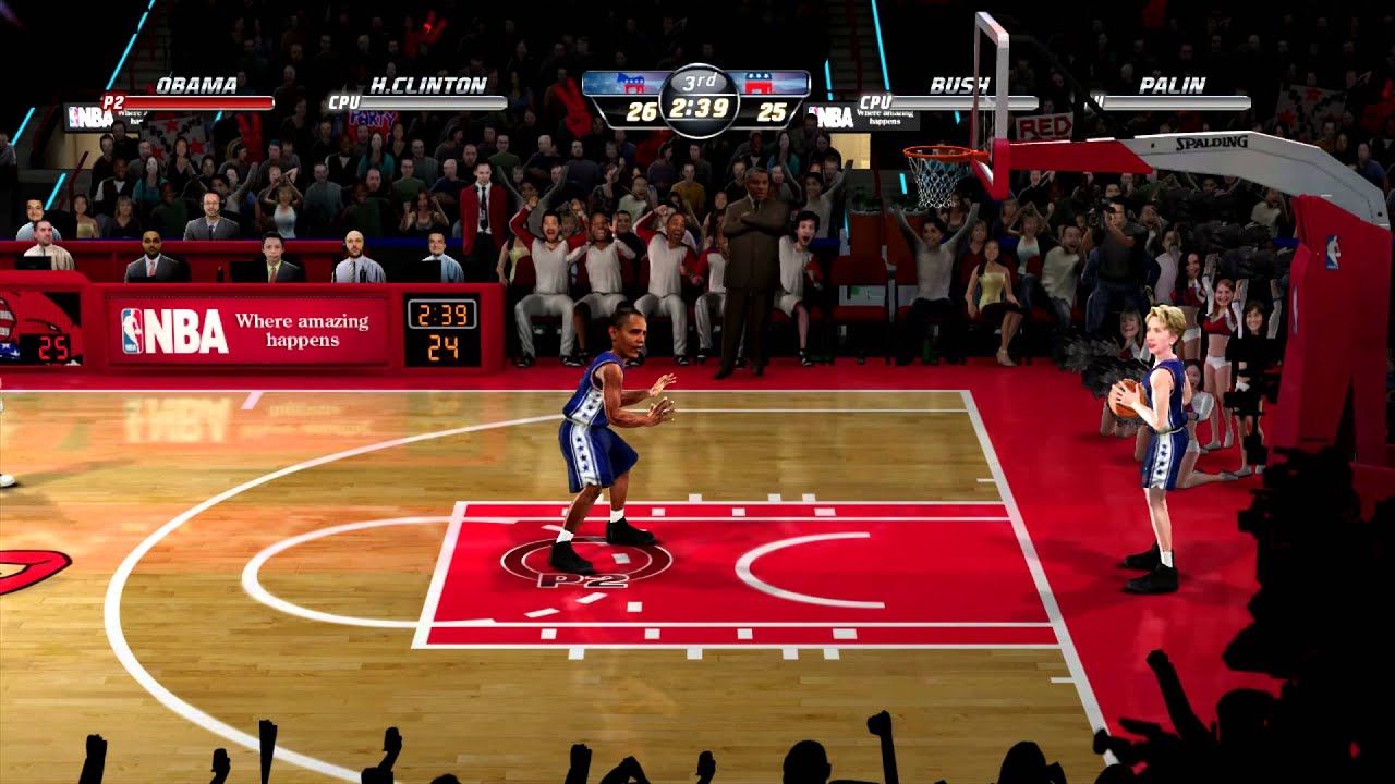 "Presidential Slams" NBA Jam OFE - The Democrats vs The Republicans ...