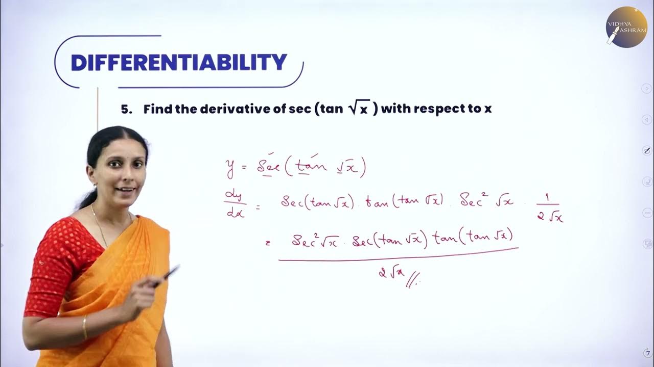 DAY 19 | MATHEMATICS | CLASS XII | CONTINUITY AND DIFFERENTIABILITY | L3 - YouTube