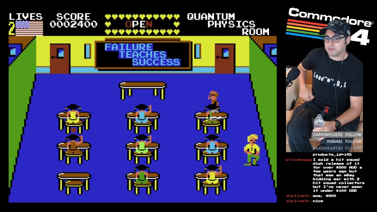 Mikie - Commodore 64 (finished) - YouTube