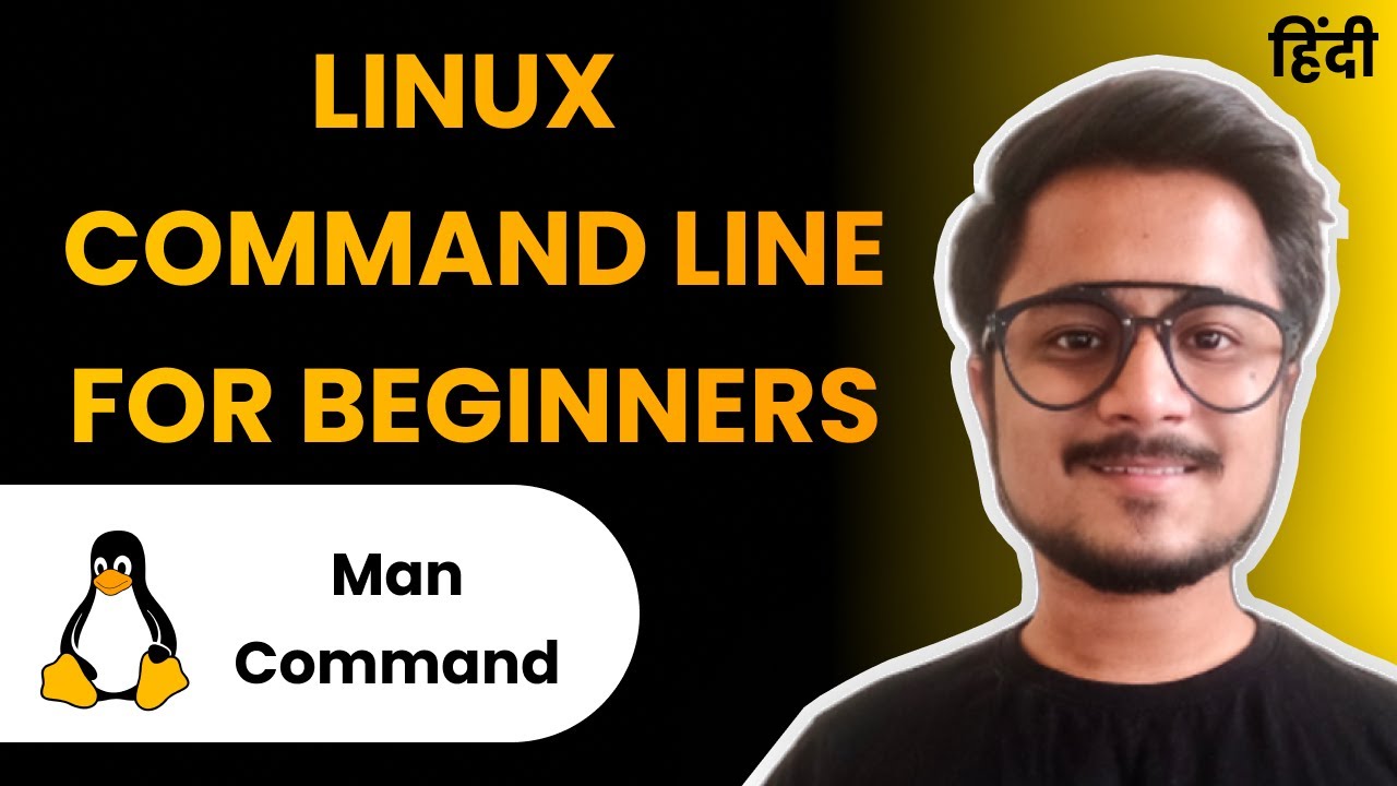 Man Command Linux Command Line Tutorial Hindi Linuxterminal Youtube