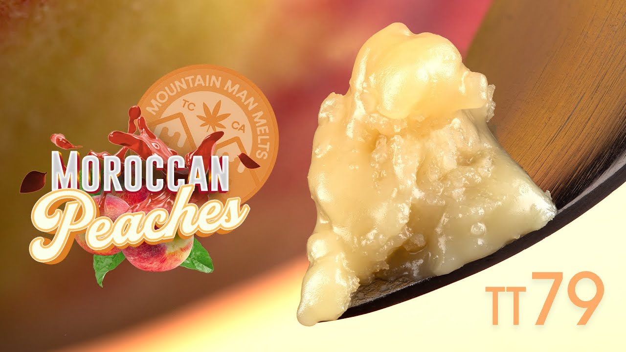 Terpy Tuesday Ep. 79: Mountain Man Melts Moroccan Peaches Live Rosin ...