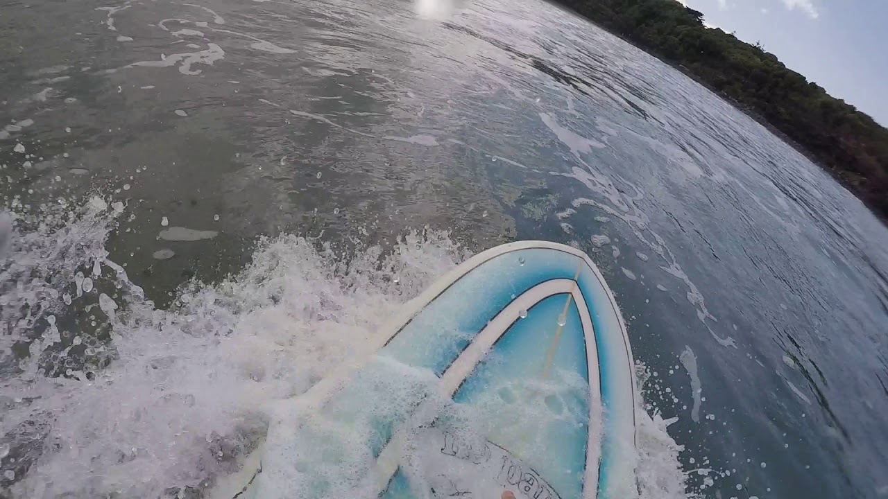 Surfing Opunake 14/01/18 - YouTube