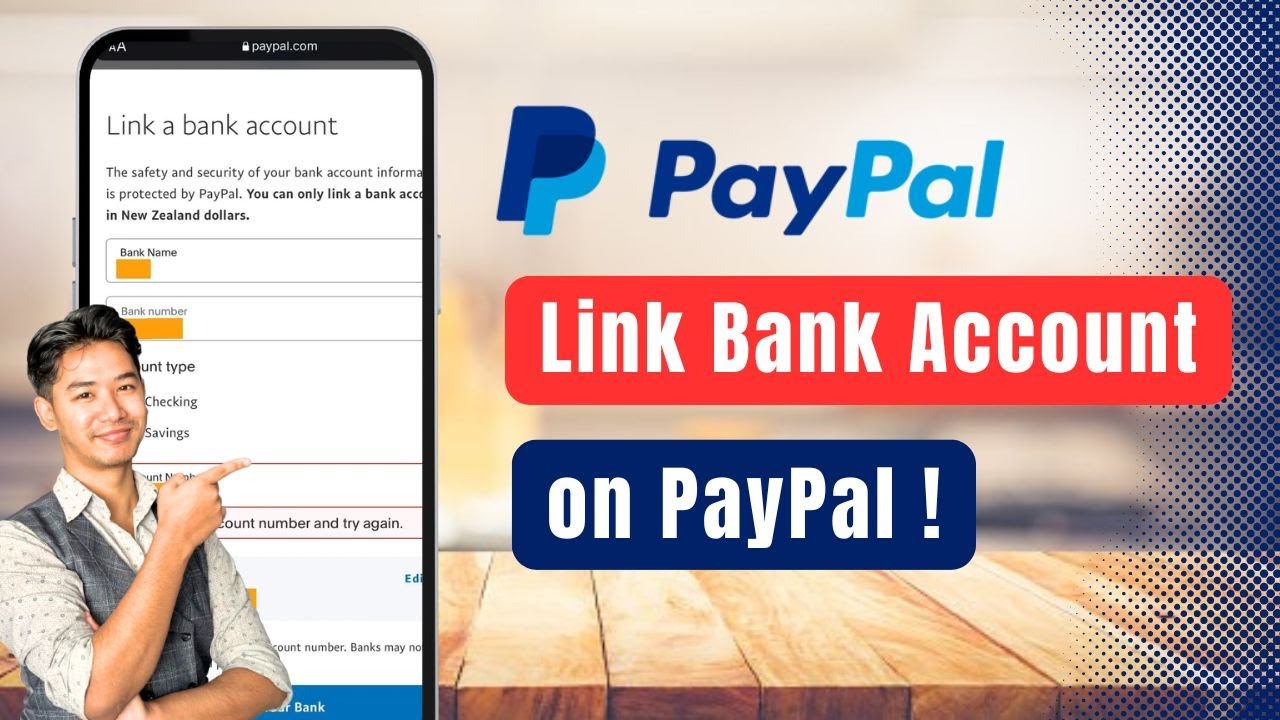 How to Link Bank Account on PayPal ! - YouTube