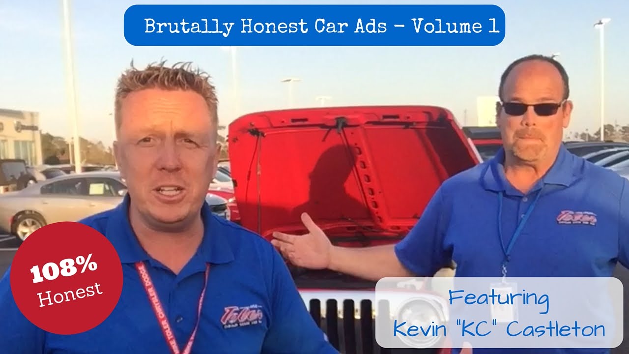 The Most Brutally Honest Car Ad You'll Ever See. Like, EVER. - YouTube