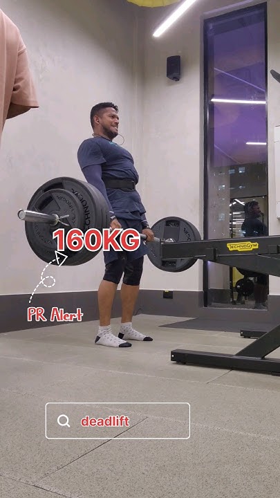 Hook Grip HERO! 160kg Deadlift PR DESTROYS Expectations (100kg to 160kg!) - YouTube
