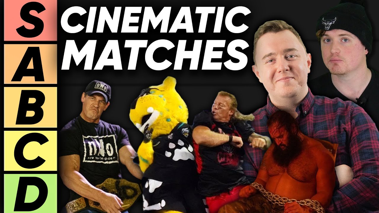 TIER LIST: Pandemic Era Cinematic WWE & AEW Matches - YouTube