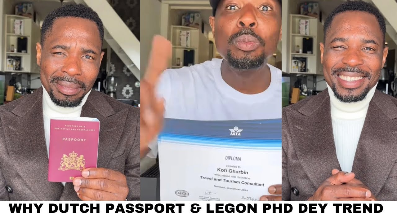 |Full Story|: "My Netherlands Passport Is Better Thαn PhD From Legon ...