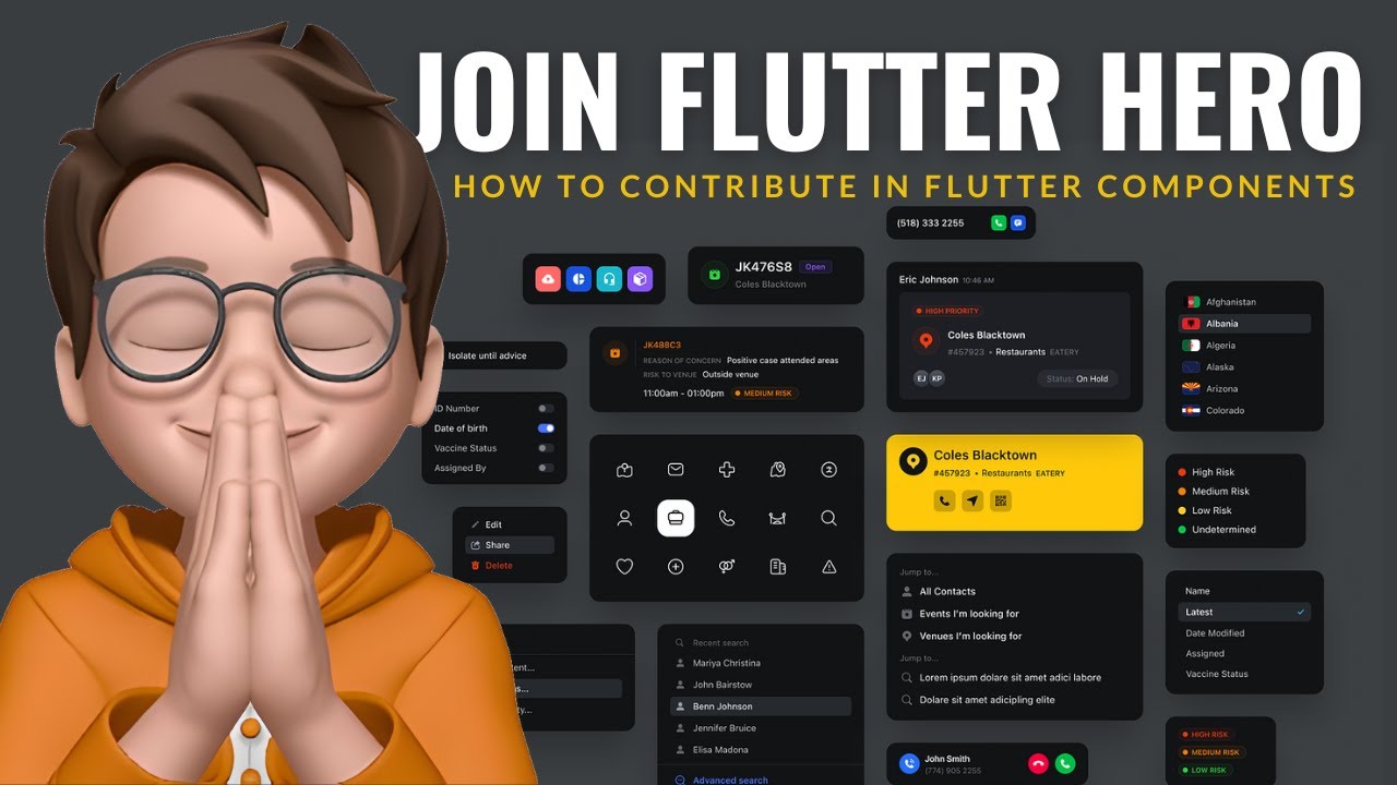 Contribute In Open Source Project Github Flutter Components Flutterhero Youtube