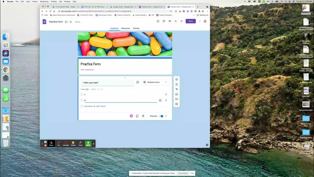 Week 7 - Google Forms Tour Part 1 - YouTube