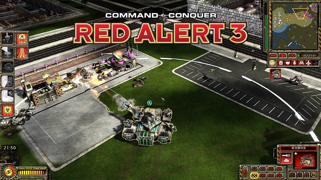 Red Alert 3 Revolution MOD Soviet in PVE Map Desecration Gameplay ...