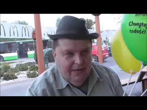Krzysztof Kononowicz w McDonald białystok #mleczny człowiek - YouTube