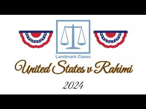 United States v Rahimi (2024) - YouTube