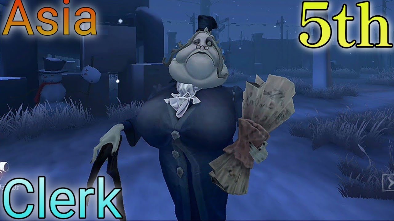 5th Clerk｜書記官｜记录员｜서기관【IdentityV】【第五人格】【제5인격】【idv】【pro player】 - YouTube