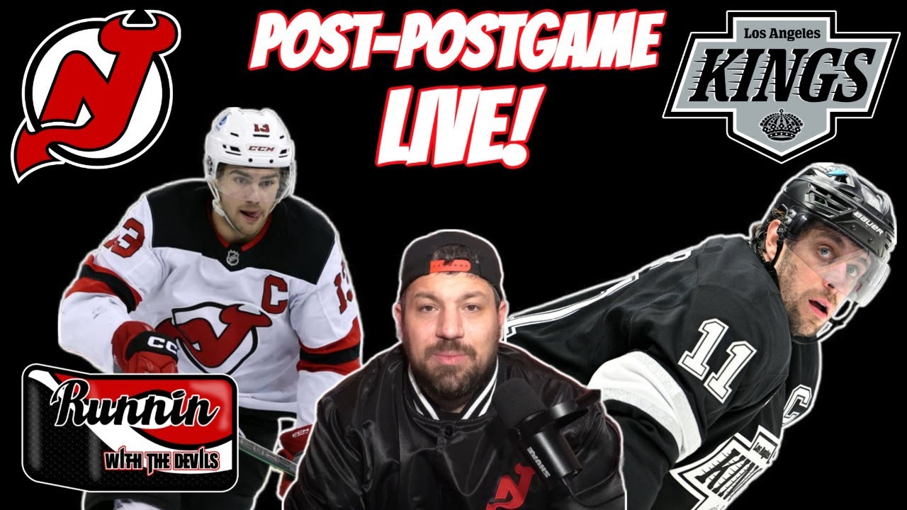NJ Devils vs. Los Angeles Kings Post-Postgame LIVE! 1/1/25 - YouTube