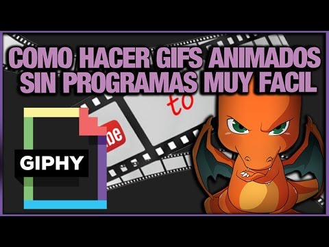 Como Hacer GIFS De Forma Rápida y Sencilla Sin Programas - YouTube