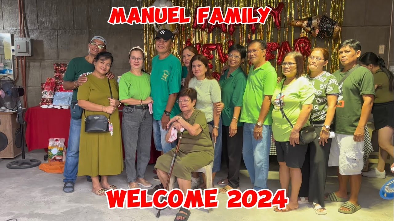Manuel Family Reunion 2024 | Ex OFW #130 #happynewyear2024 #12302023 ...