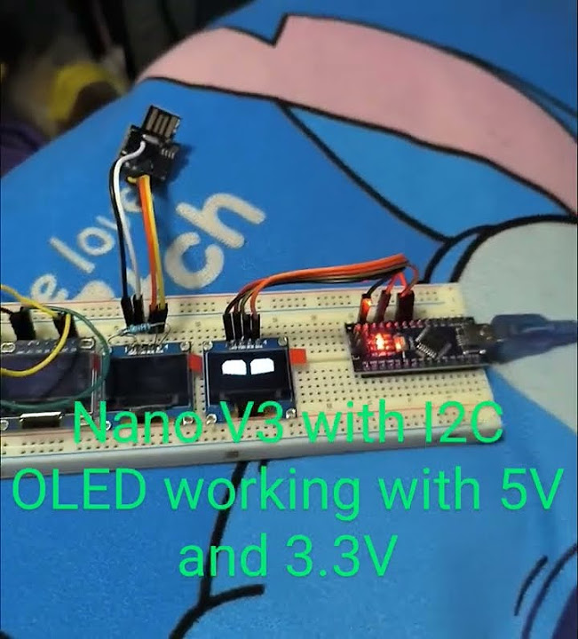 Arduino Nano V3 working with 5V or 3.3V - YouTube