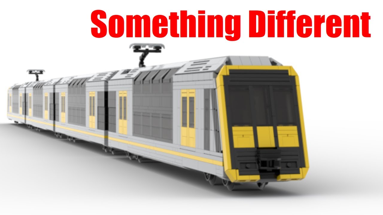 LEGO Sydney Tangara Train - YouTube