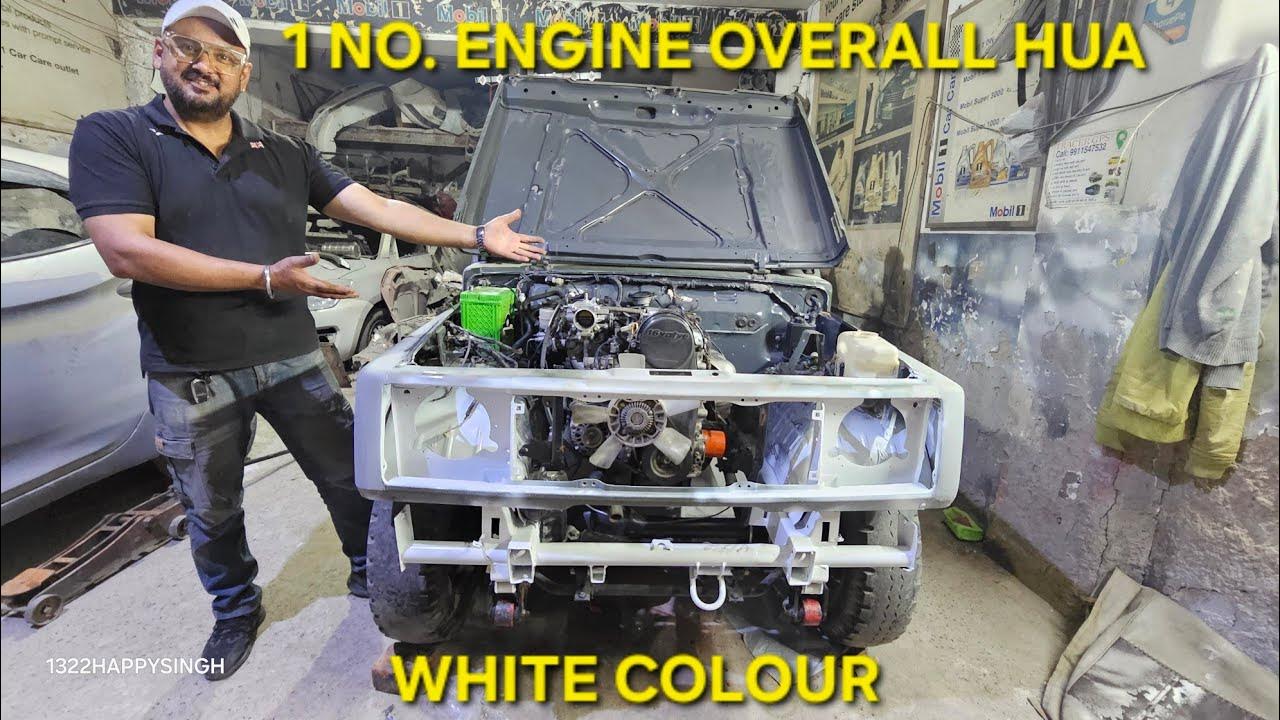 Gypsy engine install or ek hi self mai ki Gypsy start - YouTube