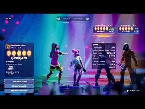 Fortnite Festival: Notorious Thugs: Vocals: FC [X] - YouTube