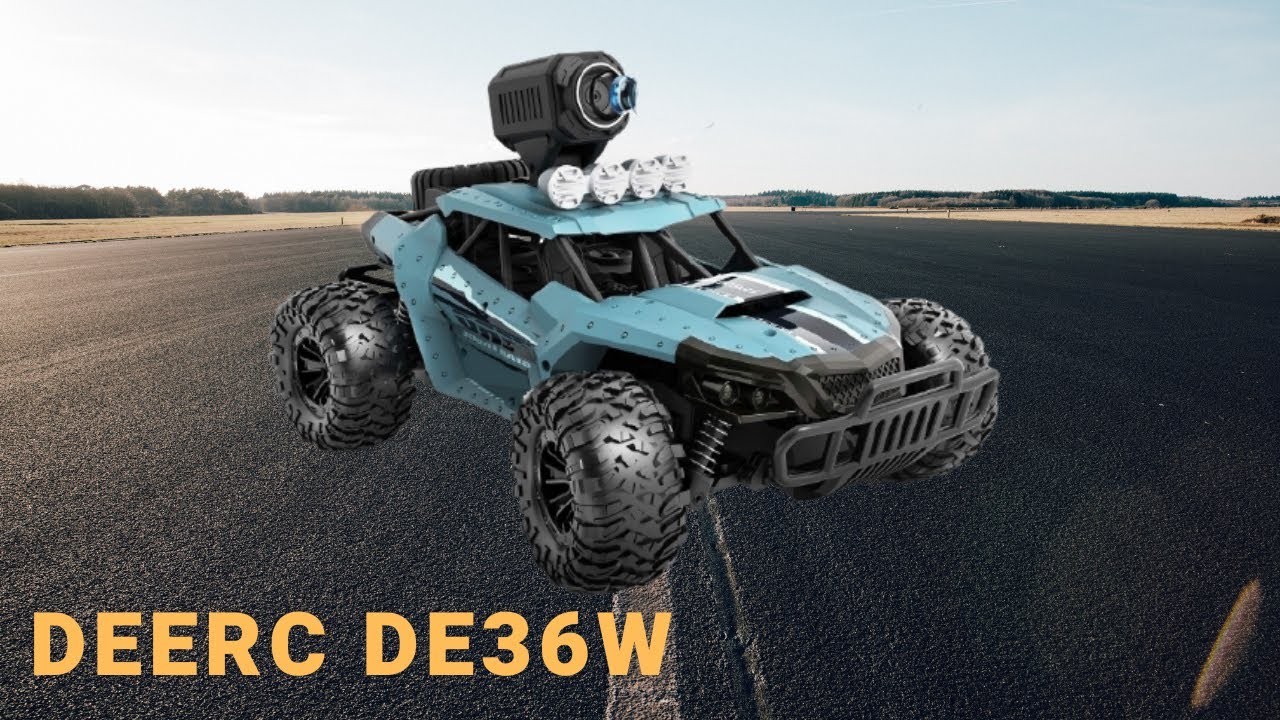 DEERC RC Cars DE36W Remote Control Car With 720P HD FPV Camera - YouTube