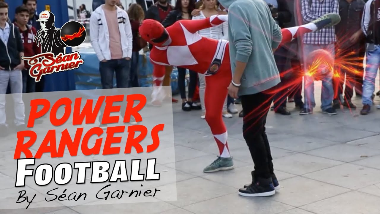 Insane Power Rangers STREET SOCCER skills by Séan Garnier - YouTube