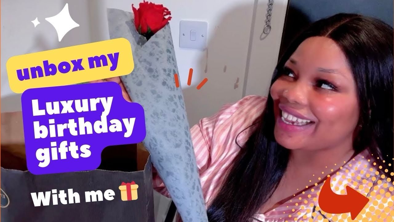 UNBOX MY LUXURY BIRTHDAY GIFTS WITH ME - YouTube