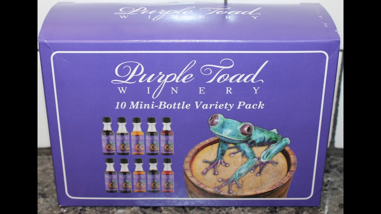 Purple Toad Winery 10-Bottle Variety Pack Review - YouTube