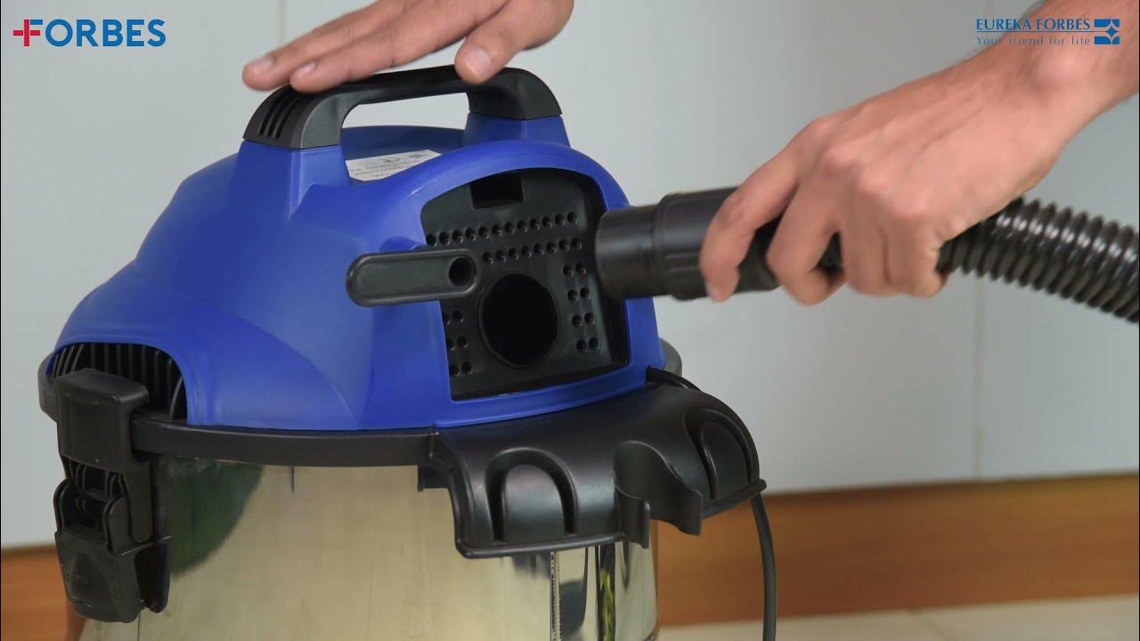 Eureka Forbes - Forbes Wet & Dry Bold Vacuum Cleaner | Demo Video - YouTube