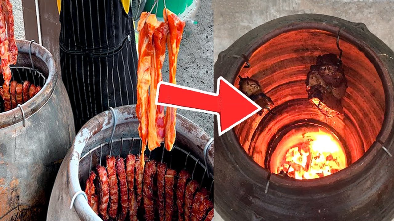 How to make a beautiful oven from cement jars and clay.great idea - YouTube