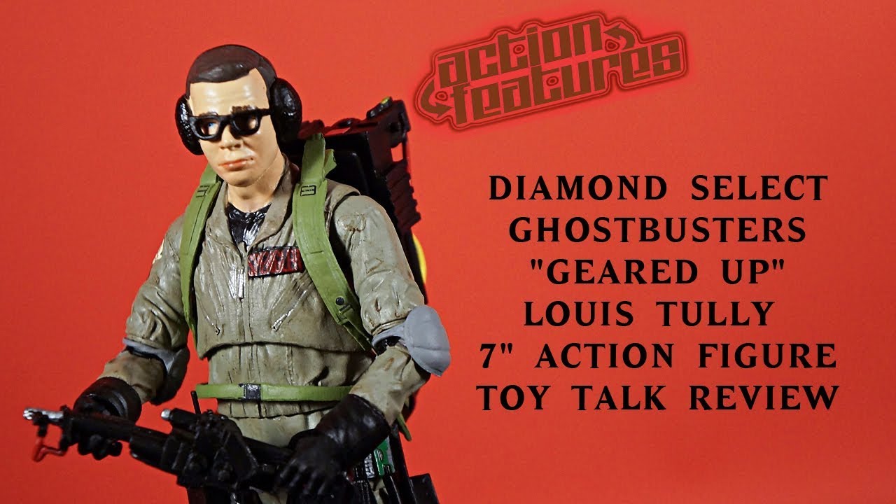 Diamond Select Ghostbusters 2 Geared Up Louis Tully 7" Figure Review ...