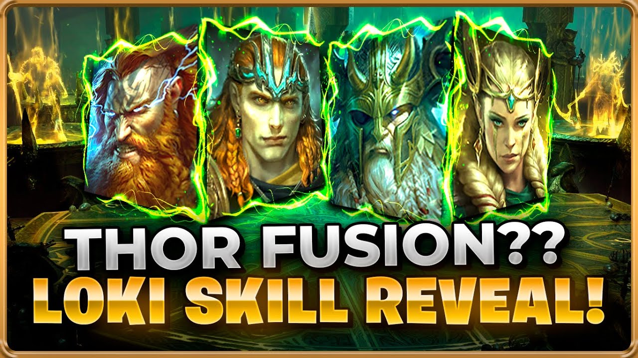 THOR The NEW Fusion?? ODIN as a Dungeon BOSS & 7 Day Login Champion | Raid: Shadow Legends - YouTube