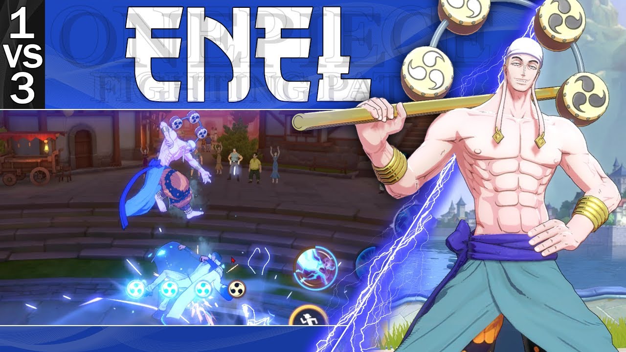 One Piece Fighting Path HL#109 - Enel 1vs3 / Энель 1vs3 / エネル 1vs3 ...