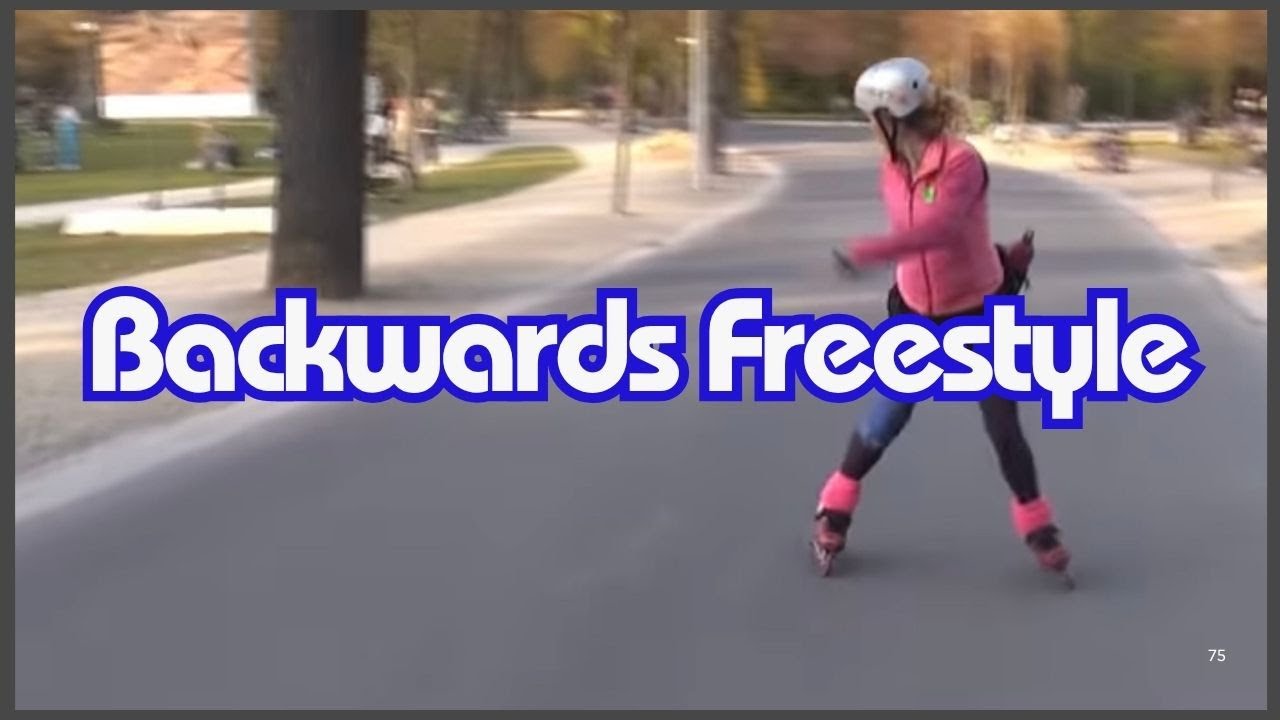 Backwards skating with transitions, crossovers, three turns, and flow ...
