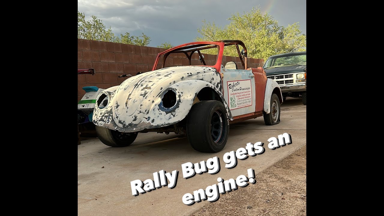 Rally Bug gets an engine! #volkswagen #vw #automobile #automotive # ...