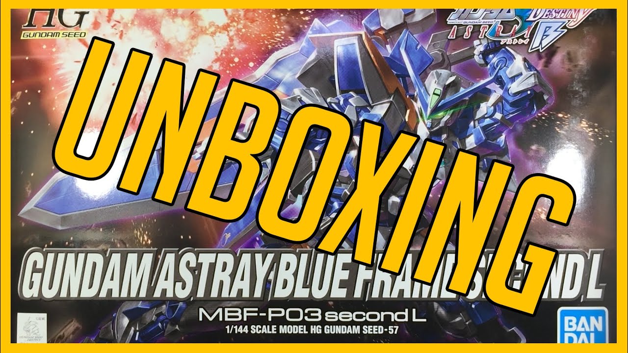 HG Blue Frame Second L (Unboxing) - YouTube