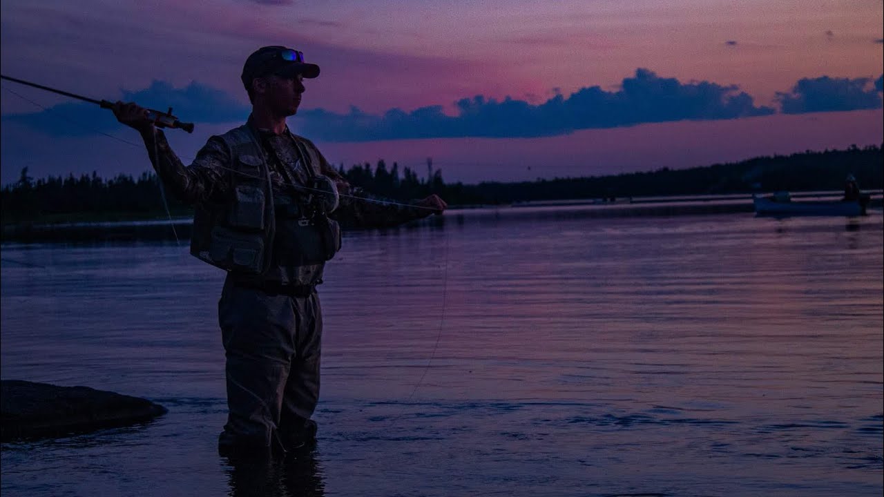 Atlantic Salmon fishing on the Gander River, Newfoundland - YouTube