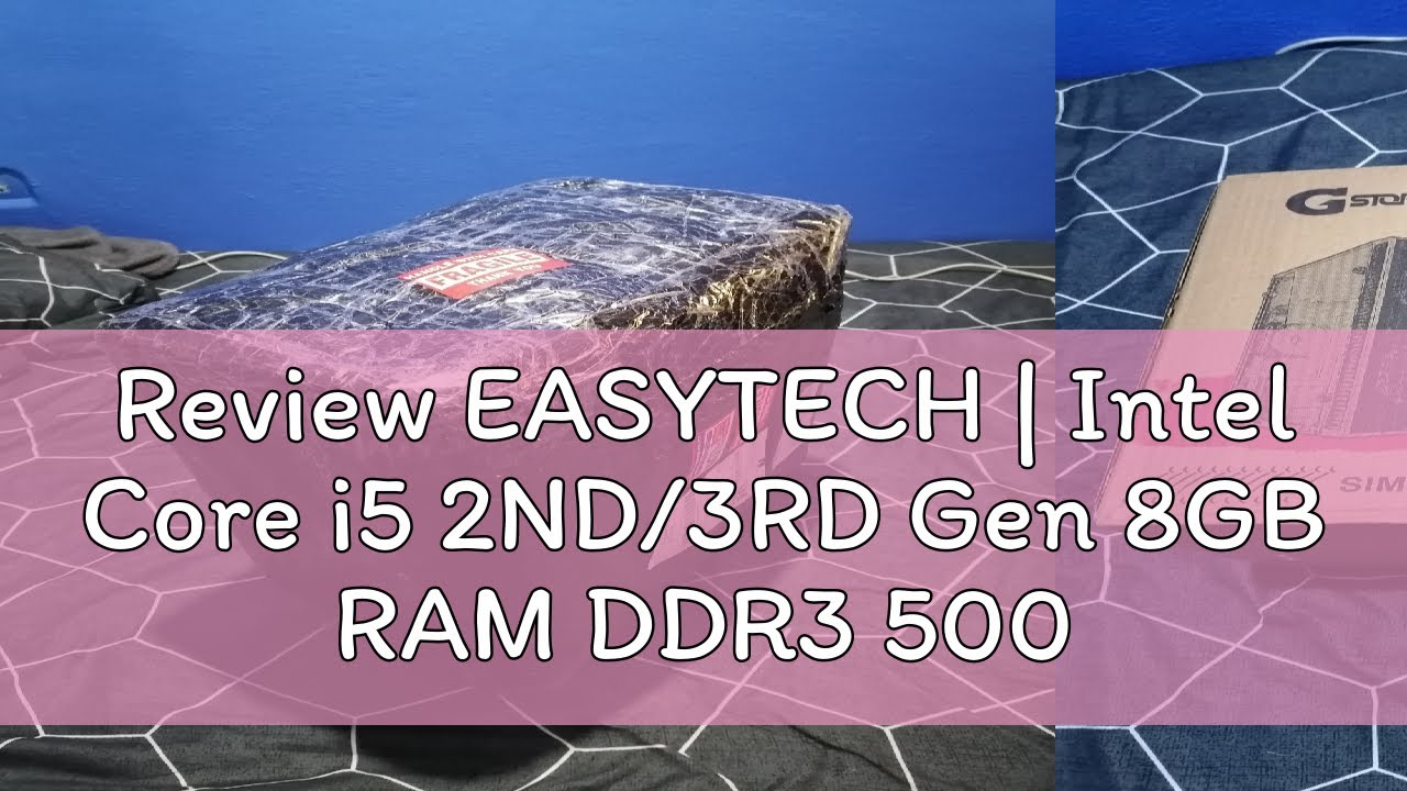 Review EASYTECH | Intel Core i5 2ND/3RD Gen 8GB RAM DDR3 500GB HDD Storage RGB Gaming Desktop PC ...