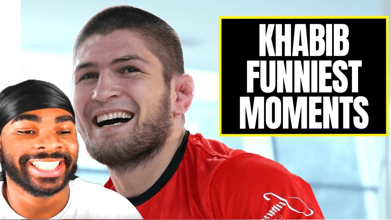 COULDNT STOP LAUGHING😂😂Khabib Nurmagomedov Funniest Moments REACTION ...