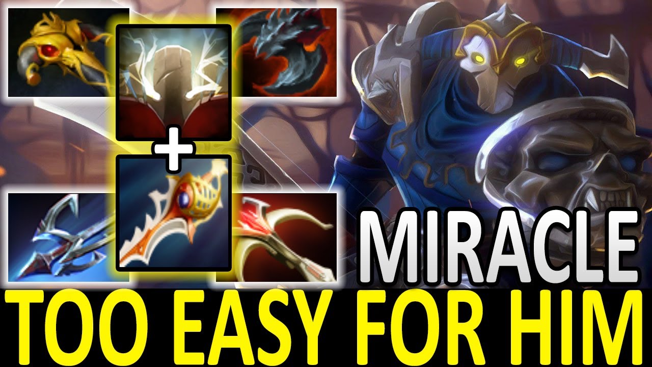 MIRACLE [Sven] | Too Easy for Him | Physical Build Divine Rapier | Dota ...