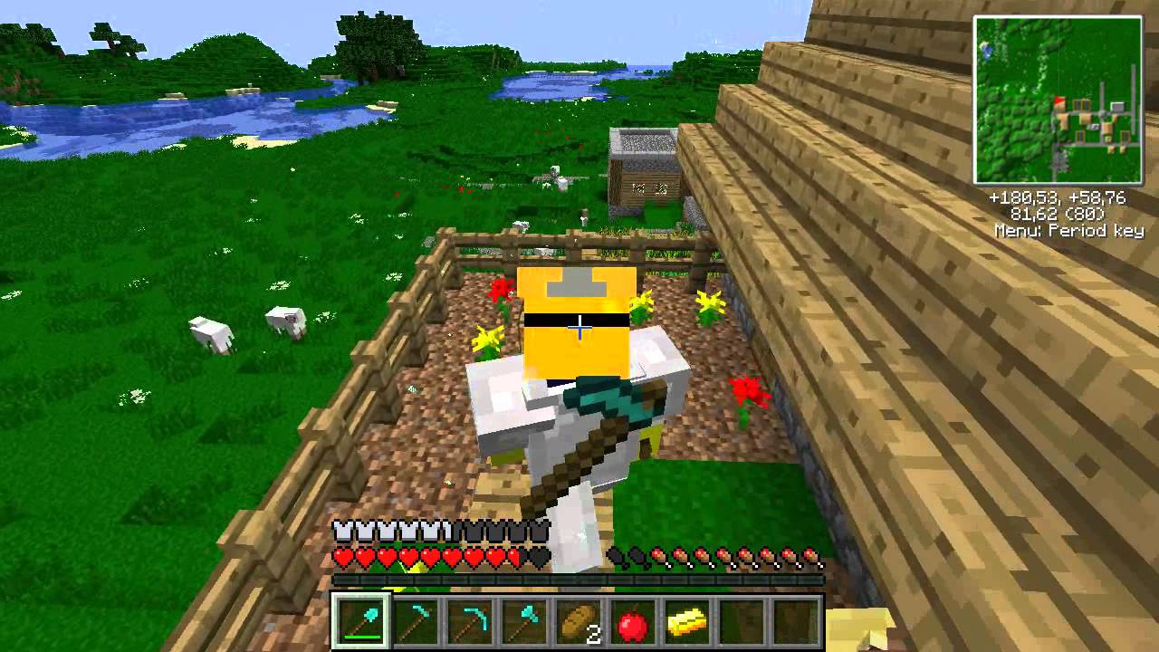 Minecraft - Back Tools Mod - 1.3.2 - IChun - YouTube