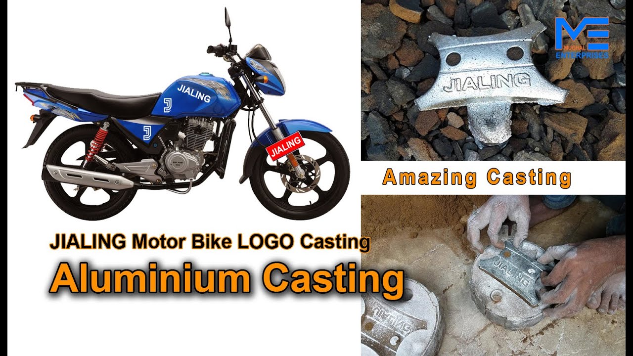 Aluminium Casting JIALING Motor Bike LOGO, Jialing Motorcycle Monogram ...